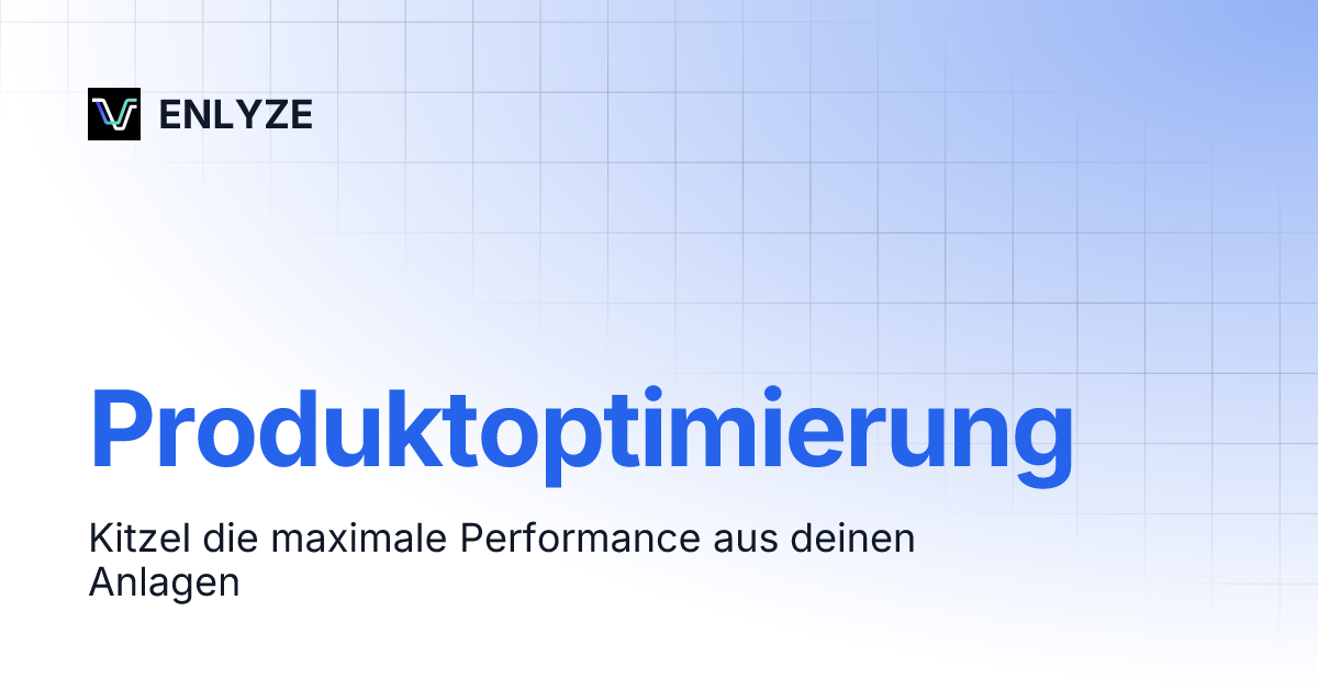 Produktoptimierung | ENLYZE